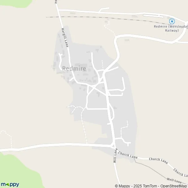 Map Redmire: map of Redmire (DL8 4) and practical information