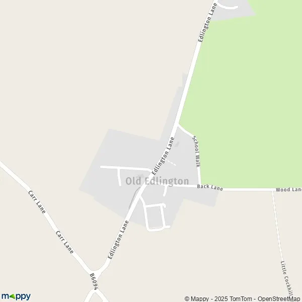 Map Old Edlington: map of Old Edlington (DN12 1) and practical information