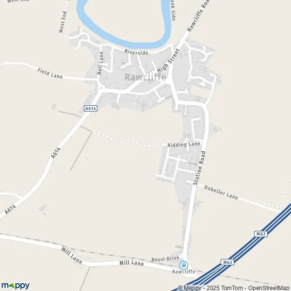 Map Rawcliffe: map of Rawcliffe (DN14 8) and practical information
