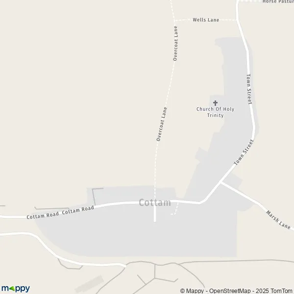 Map Cottam: map of Cottam (DN22 0) and practical information