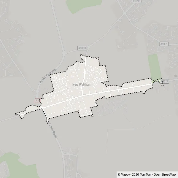 Map New Waltham: map of New Waltham (DN36 4) and practical information