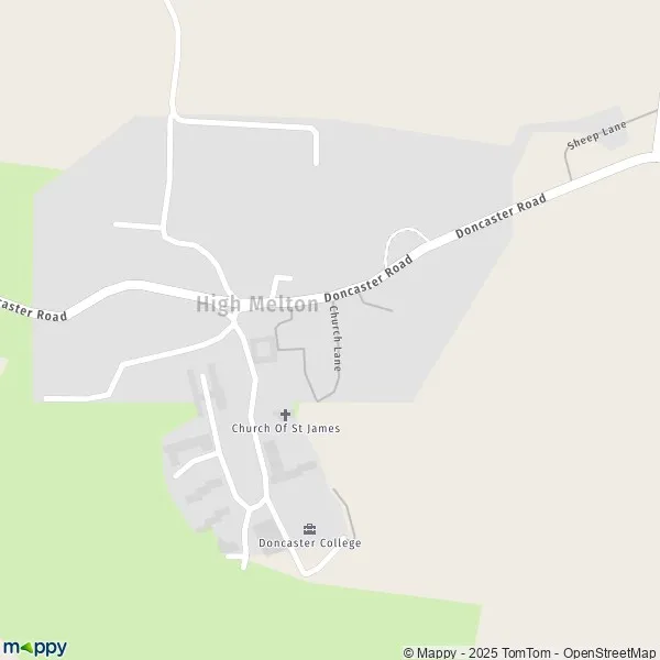 Map High Melton: map of High Melton (DN5 7) and practical information