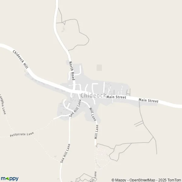 Map Chideock: map of Chideock (DT6 6) and practical information