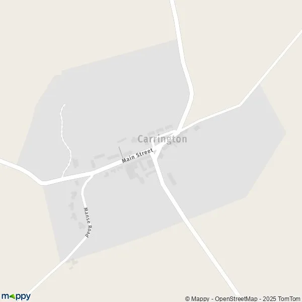 Map Carrington: map of Carrington (EH23 4) and practical information