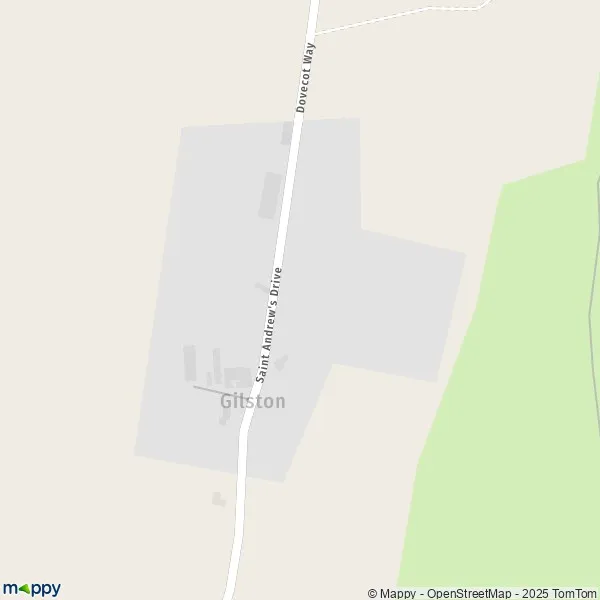 Map Gilston: map of Gilston (EH38 5) and practical information