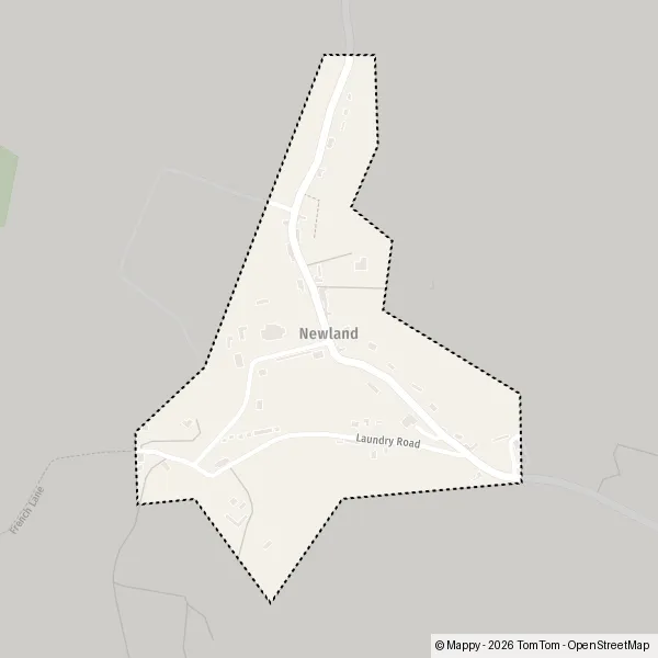 Map Newland: map of Newland (GL16 8) and practical information