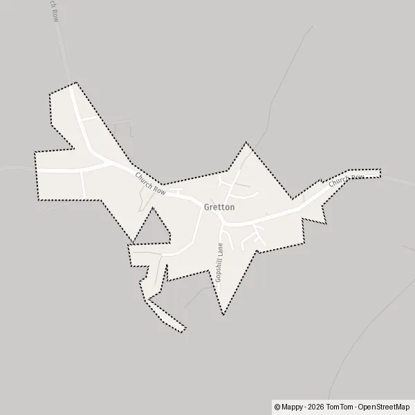 Map Gretton: map of Gretton (GL54 5) and practical information