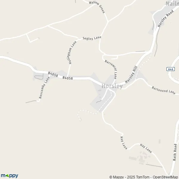 Map Horsley: map of Horsley (GL6 0) and practical information