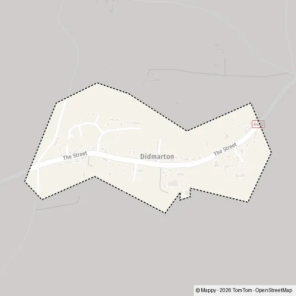 Map Didmarton: map of Didmarton (GL9 1) and practical information