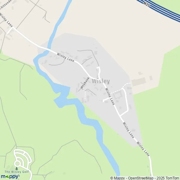 Map Wisley: map of Wisley (GU23 6) and practical information