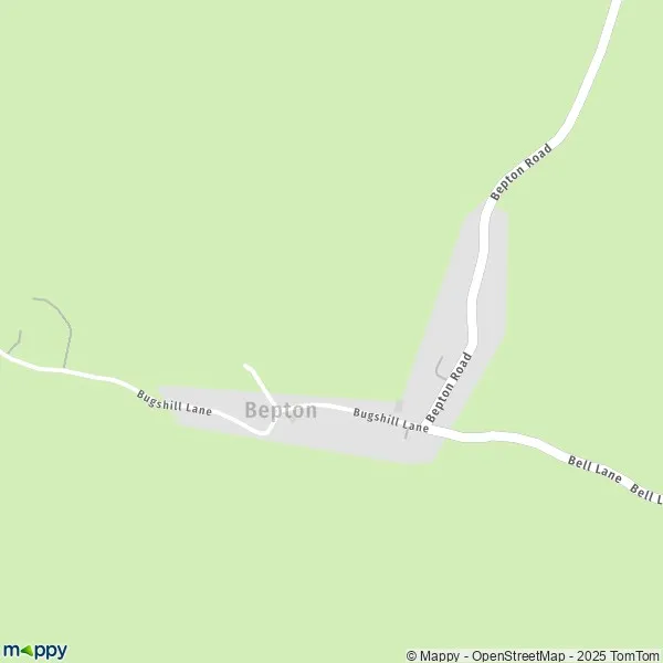 Map Bepton: map of Bepton (GU29 0) and practical information