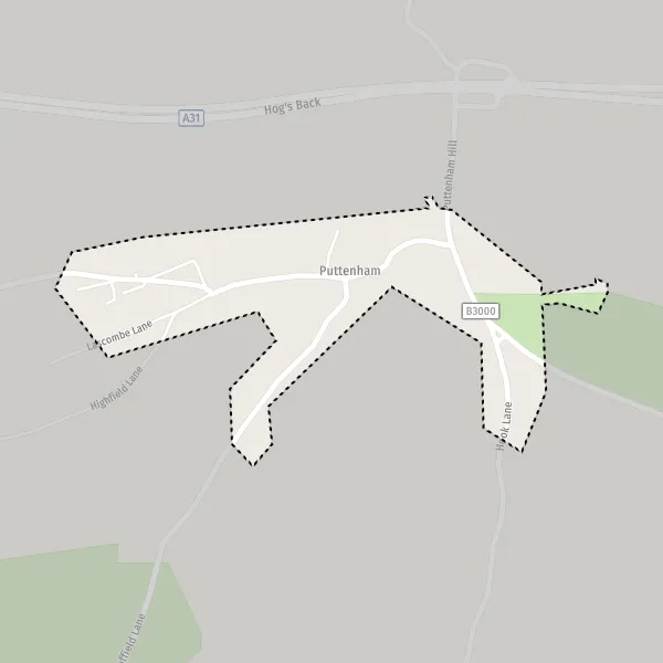 Map Puttenham: map of Puttenham (GU3 1) and practical information