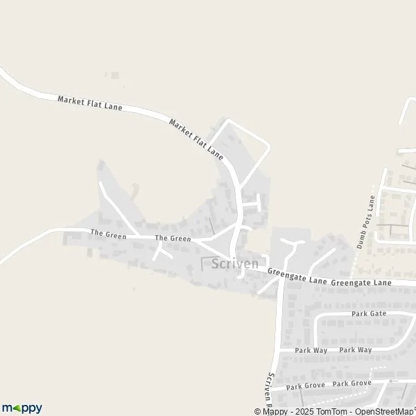 Map Scriven: map of Scriven (HG5 9) and practical information