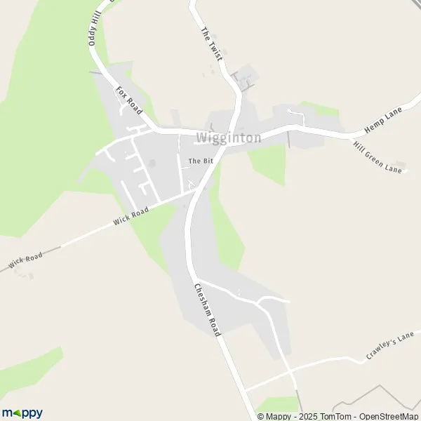 Map Wigginton: map of Wigginton (HP23 6) and practical information