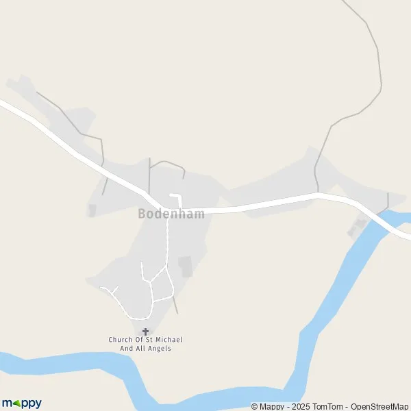 Map Bodenham: map of Bodenham (HR1 3) and practical information