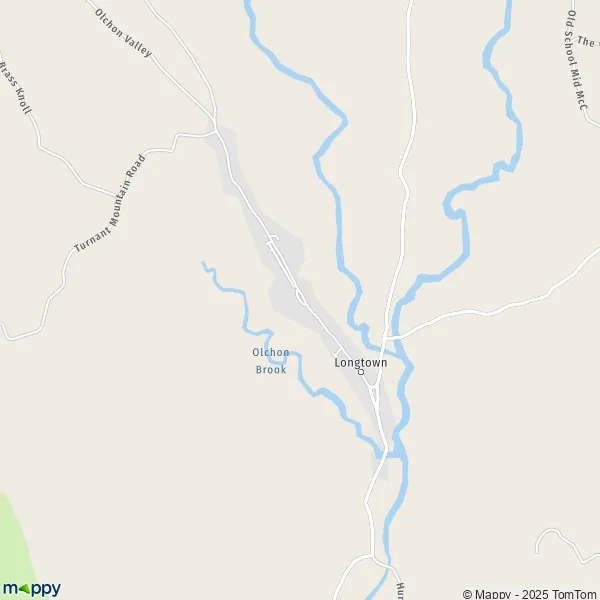 Map Longtown: map of Longtown (HR2 0) and practical information