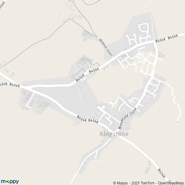 Map Kingstone: map of Kingstone (HR2 9) and practical information