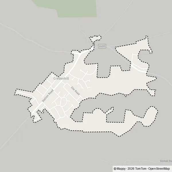 Map Credenhill: map of Credenhill (HR4 7) and practical information