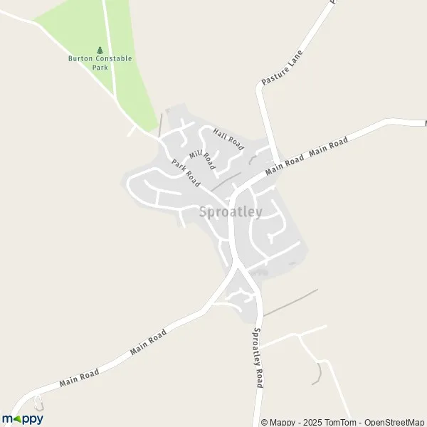 Map Sproatley: map of Sproatley (HU11 4) and practical information