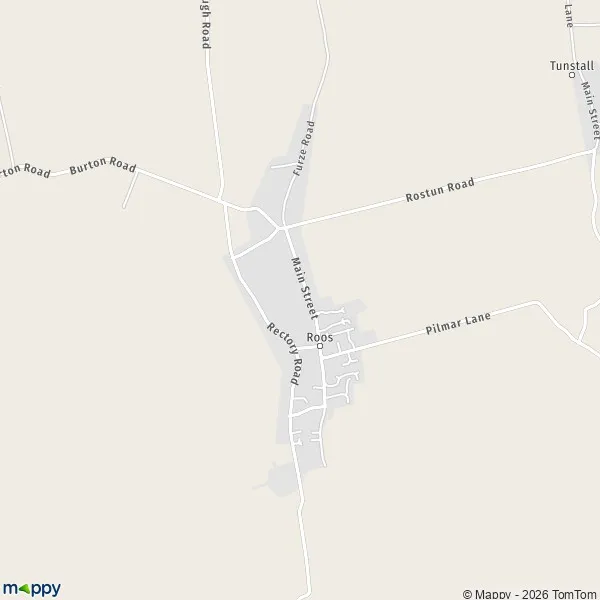 Map Roos: map of Roos (HU12 0) and practical information