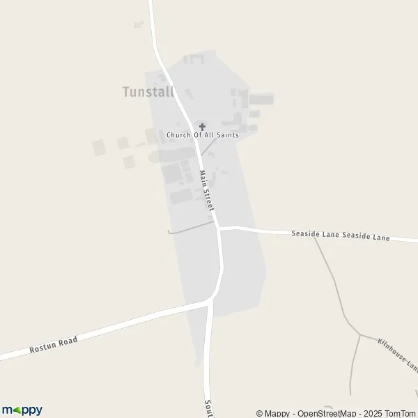 Map Tunstall: map of Tunstall (HU12 0) and practical information