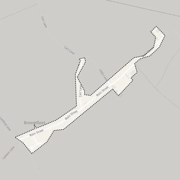 Map Broomfleet: map of Broomfleet (HU15 1) and practical information