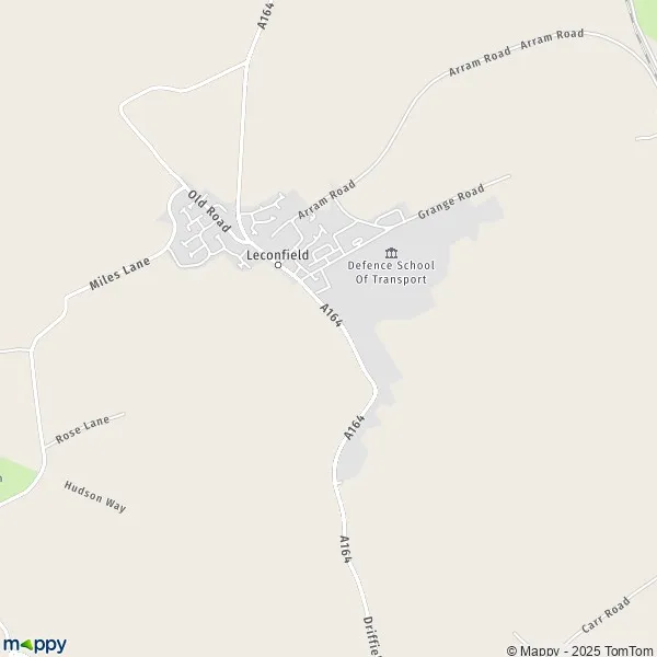 Map Leconfield: map of Leconfield (HU17 7) and practical information