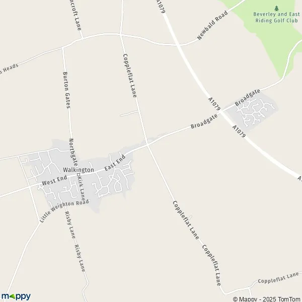 Map Walkington: map of Walkington (HU17 8) and practical information
