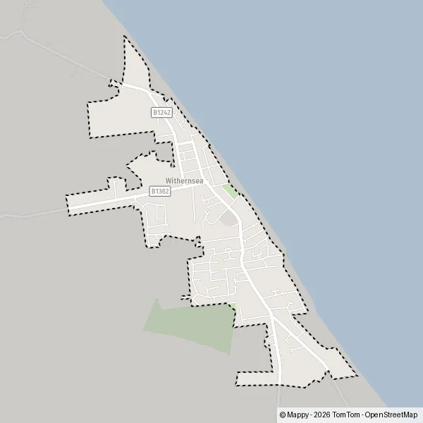 Map Withernsea: map of Withernsea (HU19 2) and practical information