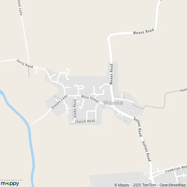 Map Wawne: map of Wawne (HU7 5) and practical information