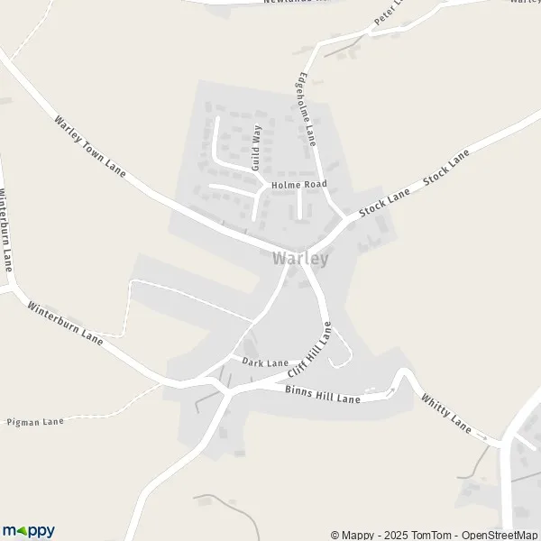 Map Warley: map of Warley (HX2 7) and practical information