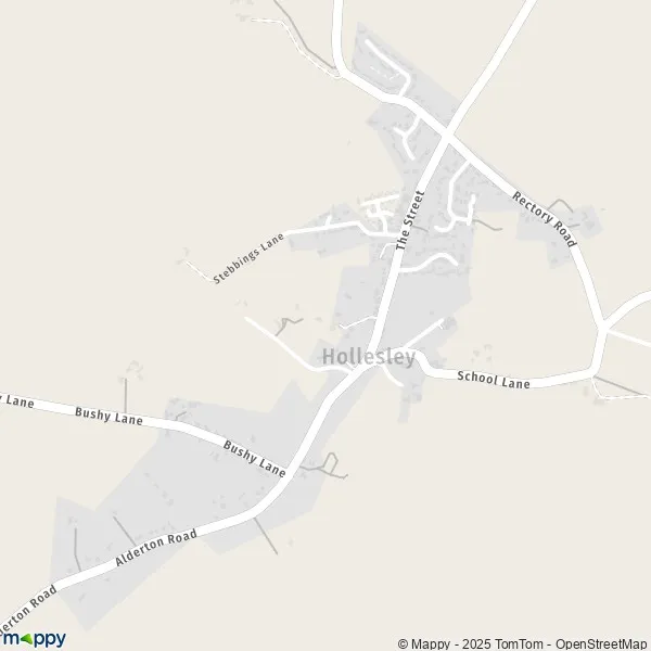 Map Hollesley: map of Hollesley (IP12 3) and practical information