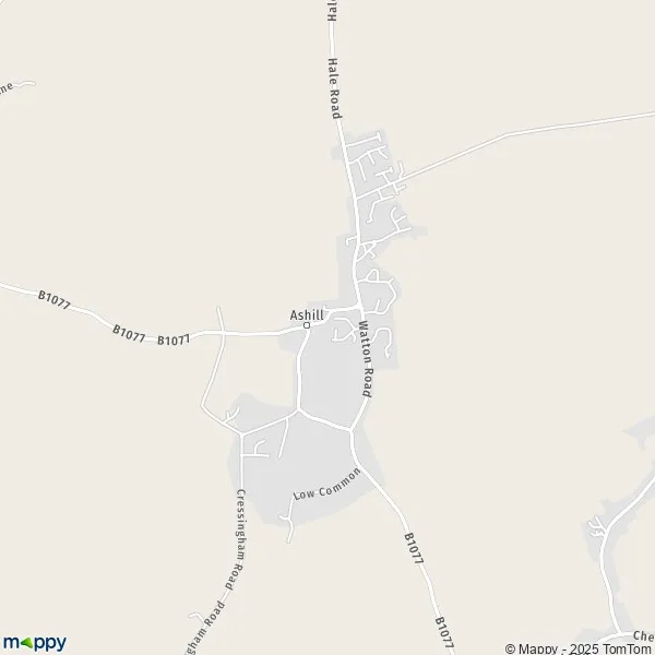 Map Ashill: map of Ashill (IP25 7) and practical information