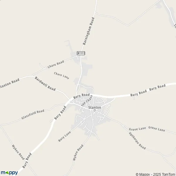 Map Stanton: map of Stanton (IP31 2) and practical information