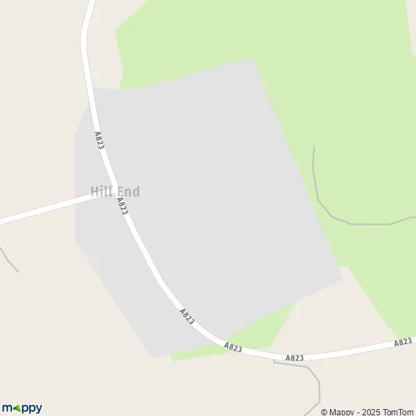 Map Hill End: map of Hill End (KY12 9) and practical information