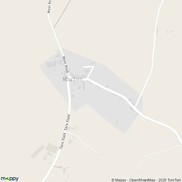 Map Marton: map of Marton (LA12 0) and practical information