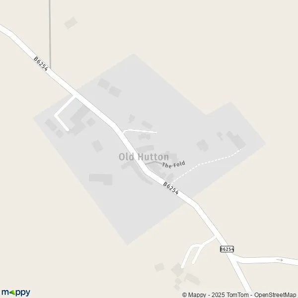 Map Old Hutton: map of Old Hutton (LA8 0) and practical information