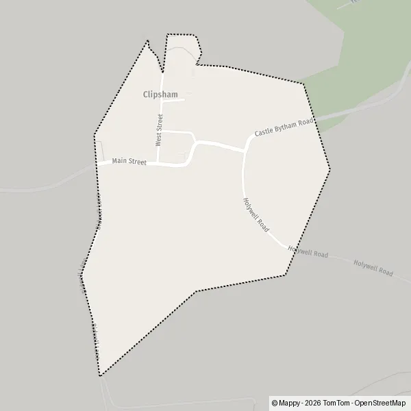 Map Clipsham: map of Clipsham (LE15 7) and practical information