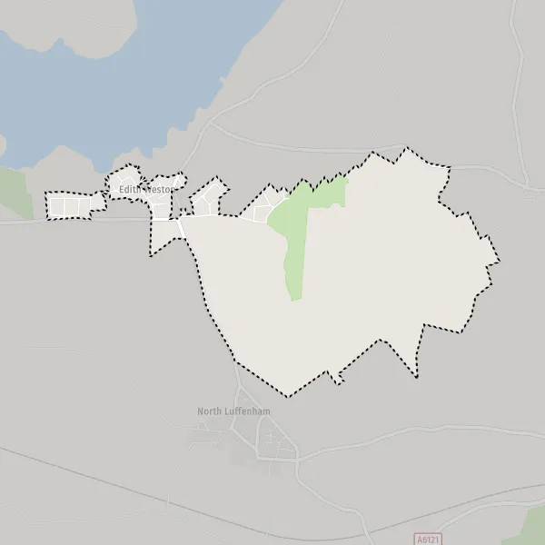 Map Edith Weston: map of Edith Weston (LE15 8) and practical information