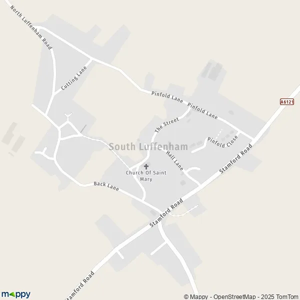 Map South Luffenham: map of South Luffenham (LE15 8) and practical ...