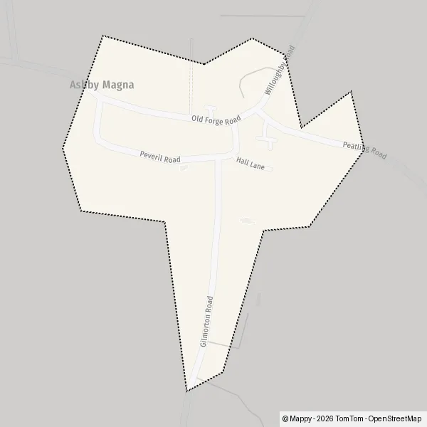 Map Ashby Magna: map of Ashby Magna (LE17 5) and practical information