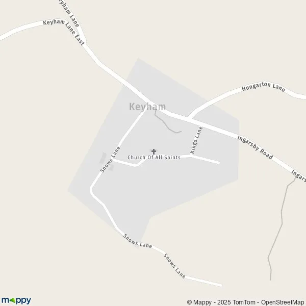 Map Keyham: map of Keyham (LE7 9) and practical information