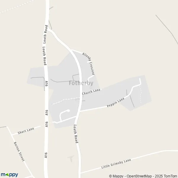 Map Fotherby: map of Fotherby (LN11 0) and practical information