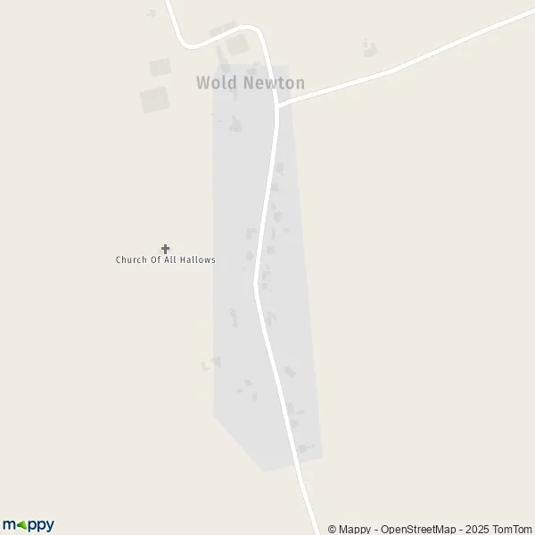 Map Wold Newton: map of Wold Newton (LN8 6) and practical information