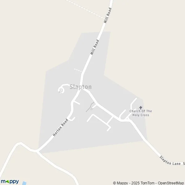 Map Slapton: map of Slapton (LU7 9) and practical information