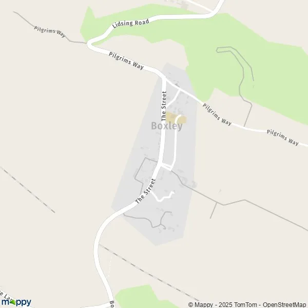 Map Boxley: map of Boxley (ME14 3) and practical information