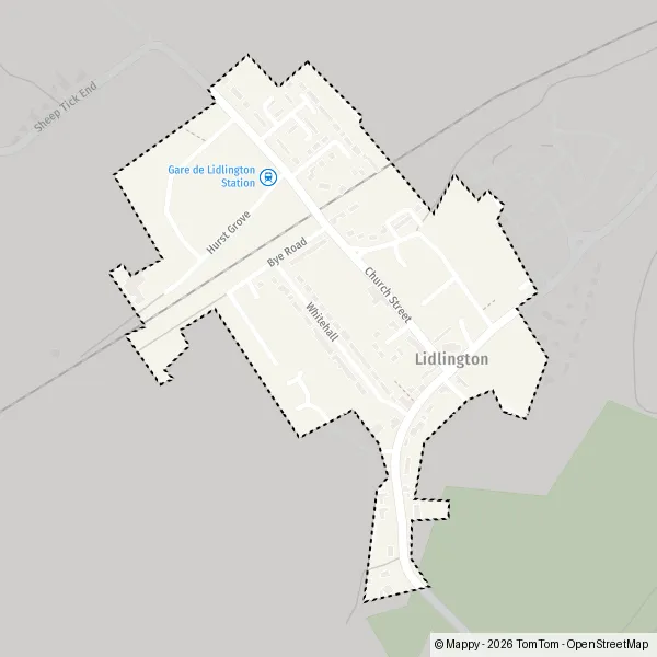 Map Lidlington: map of Lidlington (MK43 0) and practical information