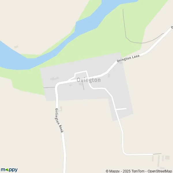 Map Ovington: map of Ovington (NE42 6) and practical information