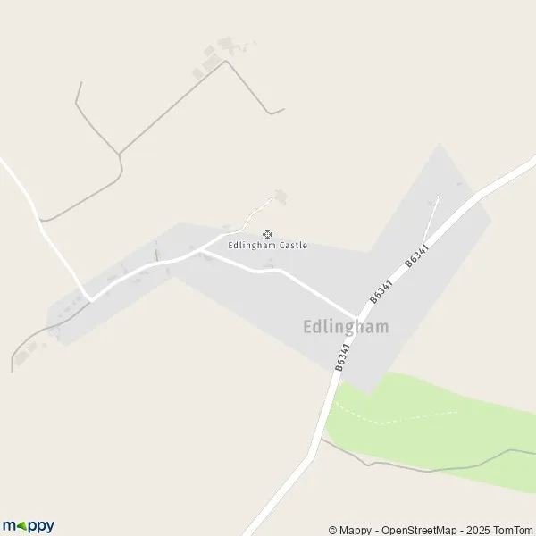 Map Edlingham: map of Edlingham (NE66 2) and practical information