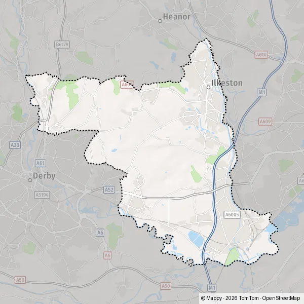 Map Erewash: map of Erewash (NG10 5) and practical information